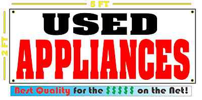 USED APPLIANCES Banner Sign NEW 2x5 | eBay