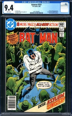 Batman #327 CGC Universal 9.4 WHITE Pages | eBay