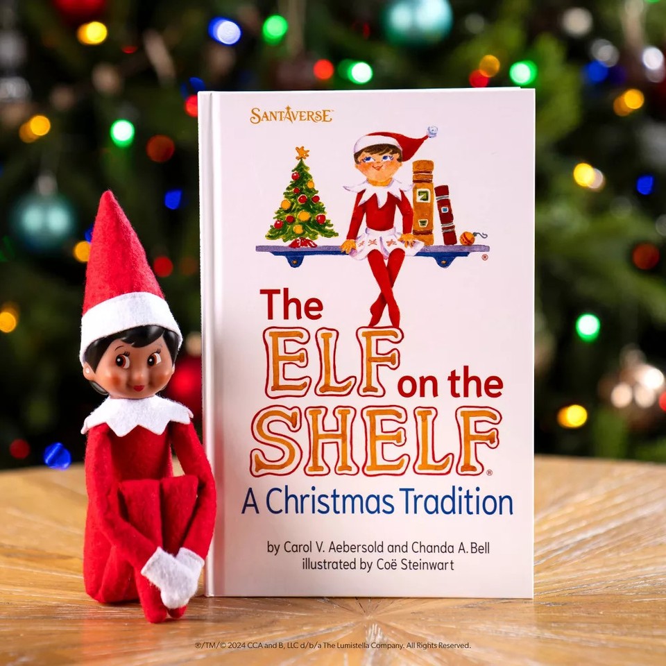 The Elf on the Shelf Girl Elf by Chanda Bell Hardcover Book ...