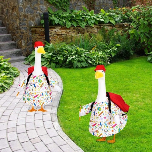Back To School Decor 4 Piece Set Colorful And Engaging Outdoor Focal ...