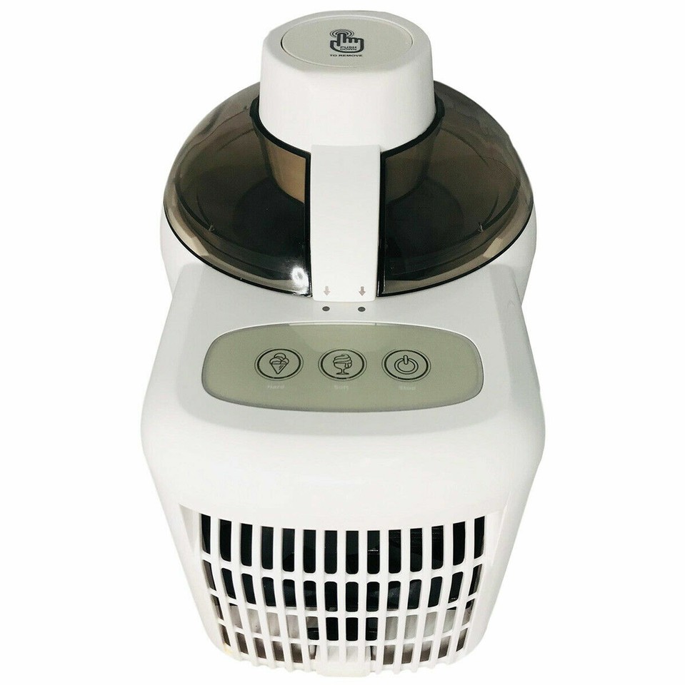 Cooks Essentials Ice Cream Maker Powerful 90W Motor Thermo Electric ...