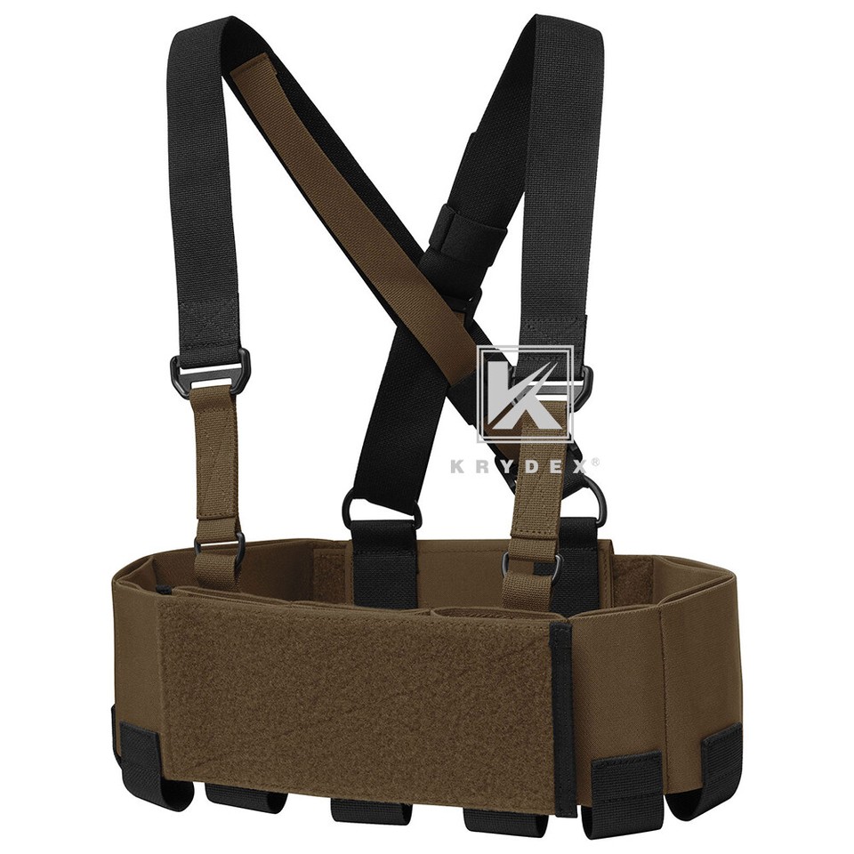 KRYDEX Concealed Carry Low-Vis 5.56 Ready Chest Rig Tactical Elastic ...