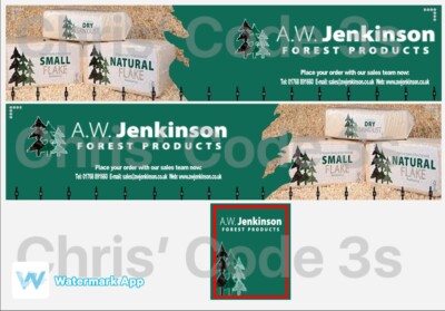 Code 3 Adhesive Vinyl Trailer Decal - A W Jenkinson - 1/50 1/76 1/148 1 ...