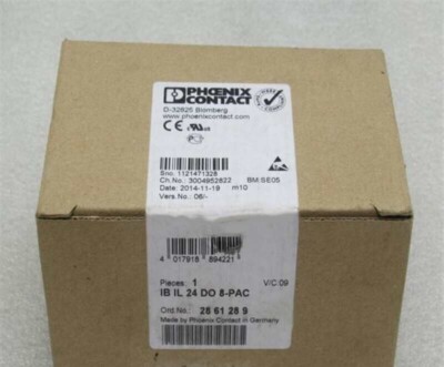 1pcs Phoenix Contact Digital quantity module IB IL 24 DO 8-PAC 2861289 ...