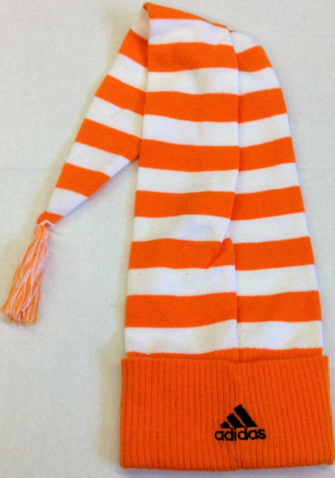 NCAA Tennessee Volunteers Adidas Striped Stocking Toboggan Knit Hat ...
