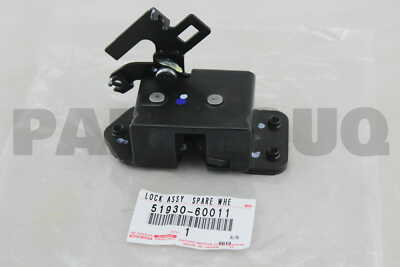5193060011 Genuine Toyota LOCK ASSY, SPARE WHEEL CARRIER 51930-60011 | eBay