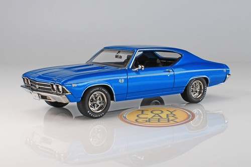 1969 Chevrolet Chevelle SS 396 - Light Blue (Pre-Owned) 1:43 Stamp ...