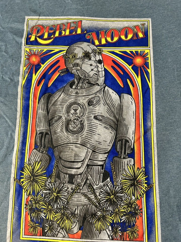 Rebel moon T-shirt L movie memorabilia rare special crew gift | eBay
