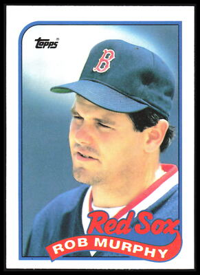 1989 Topps Traded Rob Murphy #86T Boston Red Sox 5J | eBay