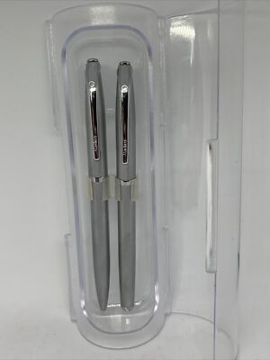 radius Ball Point Pen Set Brand New Silver | eBay UK