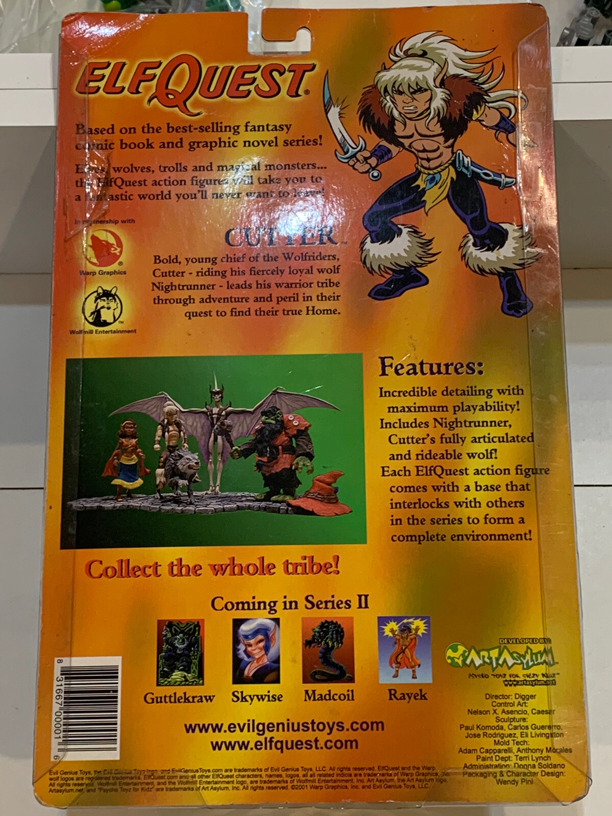 Art Asylum Elfquest Series 1 Tyldak Action Figure for sale online | eBay