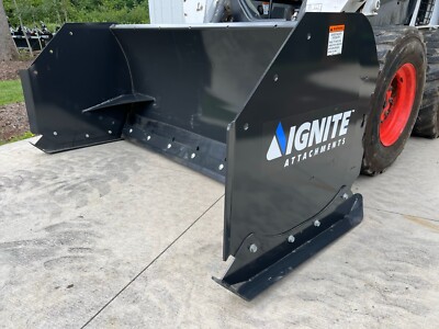 NEW 7ft Ignite SNOW PUSHER Skid Steer QA (Heavy Duty Made in USA) FREE ...