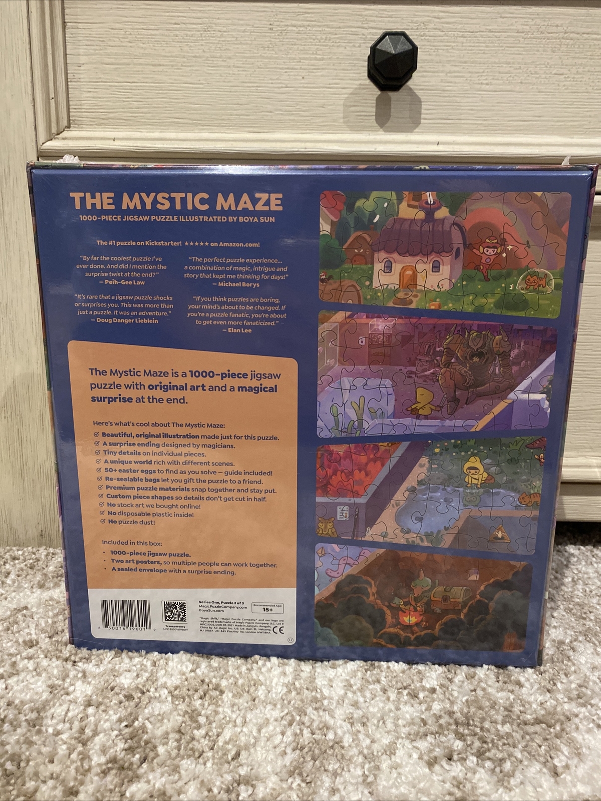 Magic Puzzle Company The Mystic Maze Jigsaw Puzzle - BGZ111372 (1000 ...