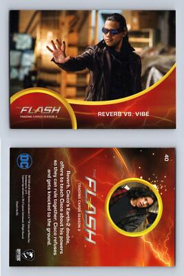 Reverb Vs. Vibe #40 The Flash Season 2 Cryptozoic Trading Card | eBay UK
