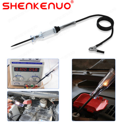 6V-24V Car Voltage Circuit Tester Long Probe Electrical Test Light Bulb ...