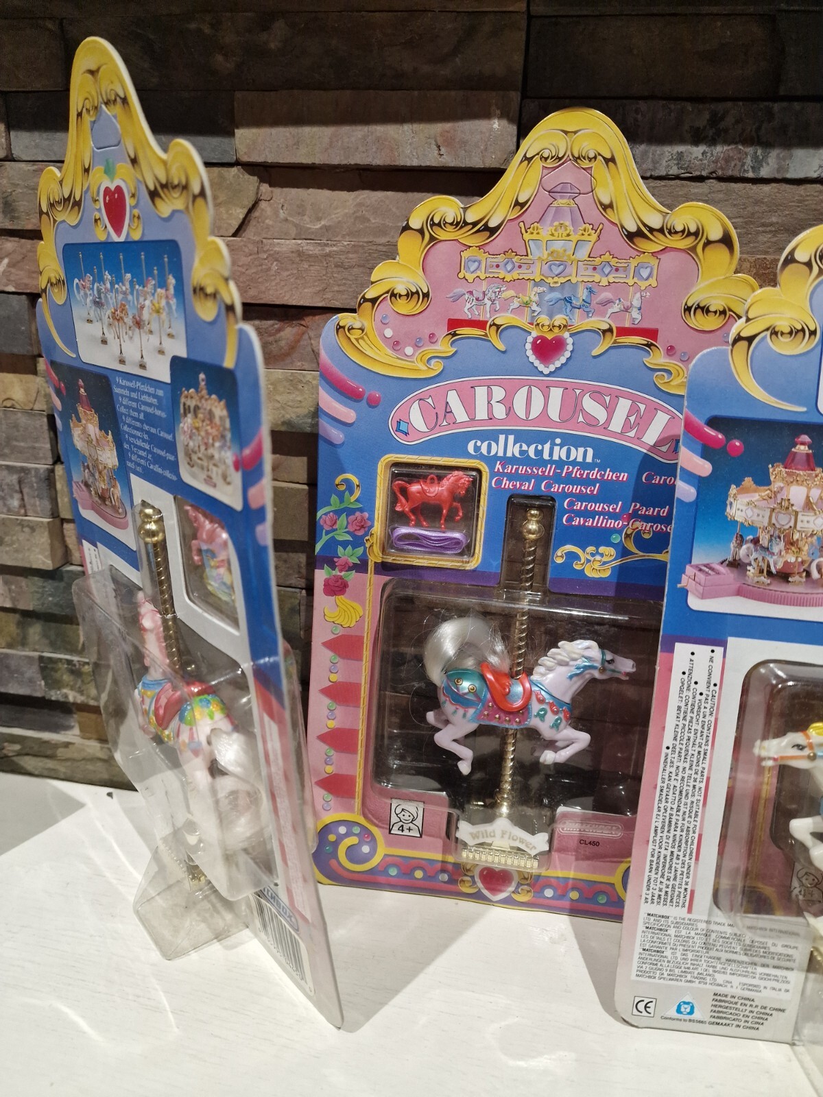 Matchbox Carousel Collection X 8 Horses - Vintage 1989 CARDED NEW ...