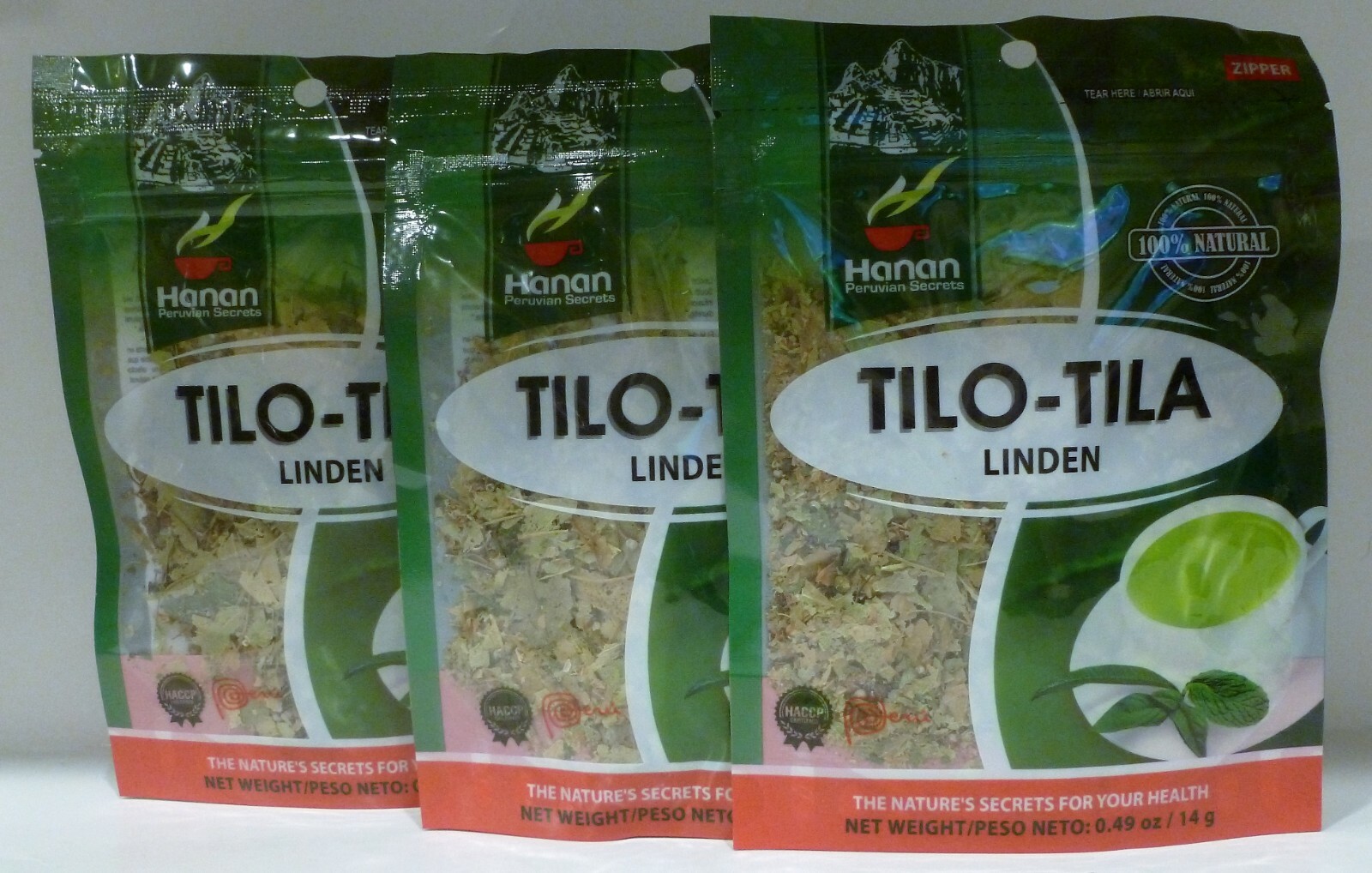TILO HIERBA (LINDEN HERBS) 14 GRS (3 BAGS ) (Hanan) | eBay