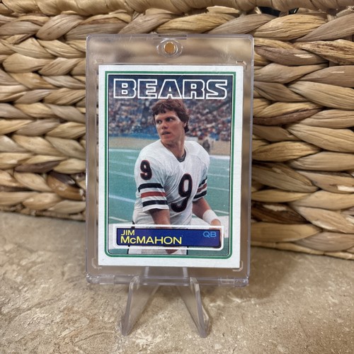1983 Topps Jim McMahon RC #33 Rookie Card NFL Football Chicago Bears | eBay