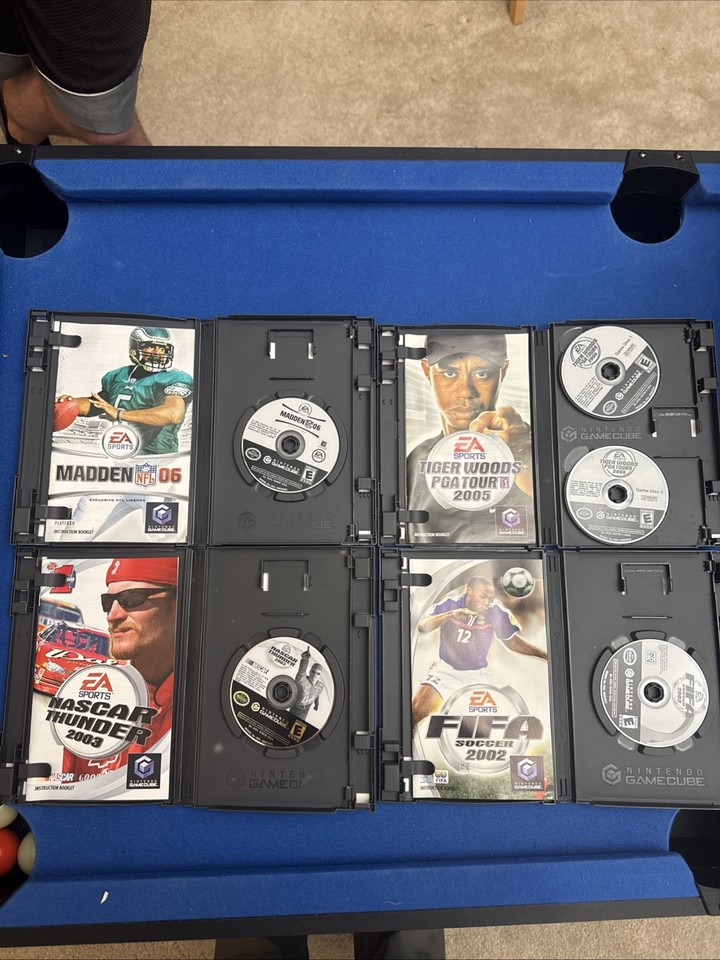 Nintendo GameCube EA Sports Game Bundle 4 Games | eBay