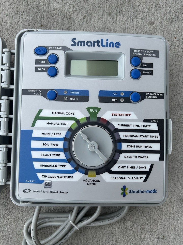 Weathermatic SL-1600 SmartLine Irrigation Controller No Key - Tested ...