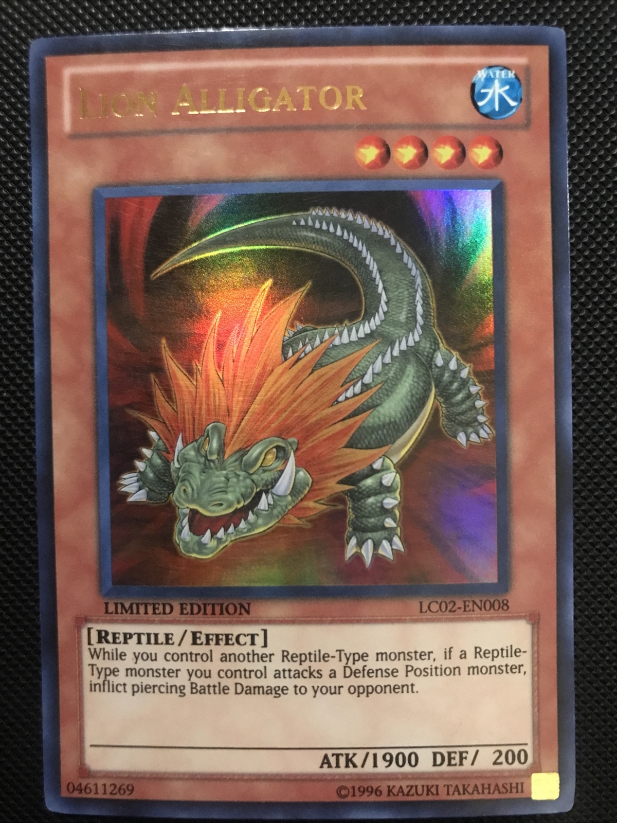 YuGiOh! - Lion Alligator LC02-EN008 Ultra Rare Limited Edition Near ...