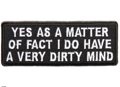 EMBROIDED PATCH DIRTY MOTORCYCLE JACKET SHIRT HELMET HARLEY HONDA 4WD ...