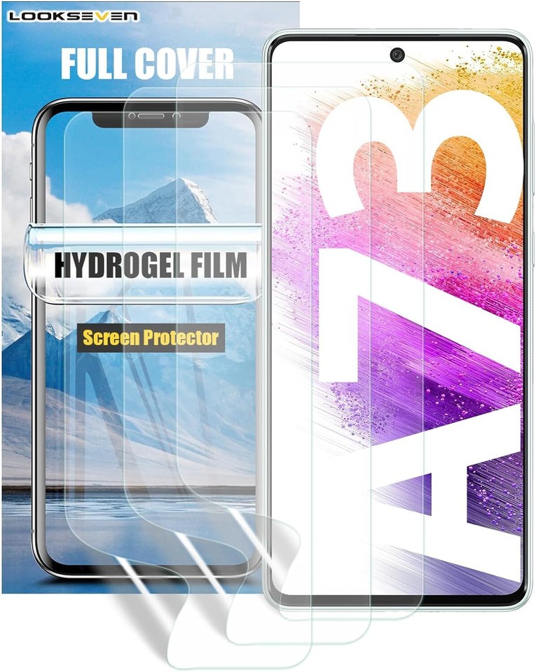 3 Pack Hydrogel Film Soft Screen Protector For Samsung Galaxy A Series ...