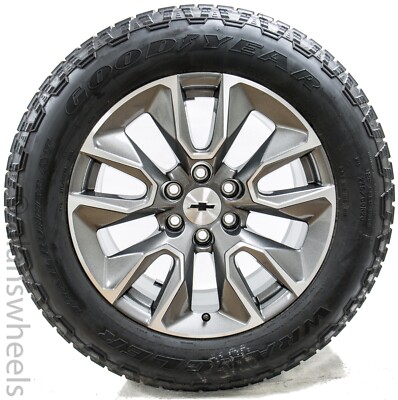 4 New Takeoff Chevy Silverado RST 20" Factory OEM Wheels Rims Goodyear ...
