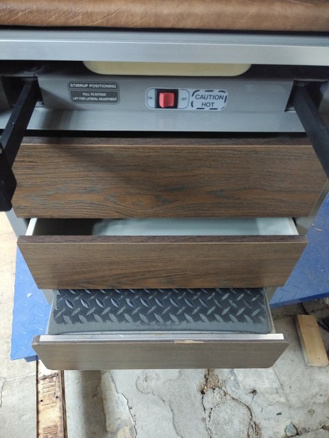 Midmark Ritter 104 Medical Patient Exam Table OBGYN Stirrups for sale ...