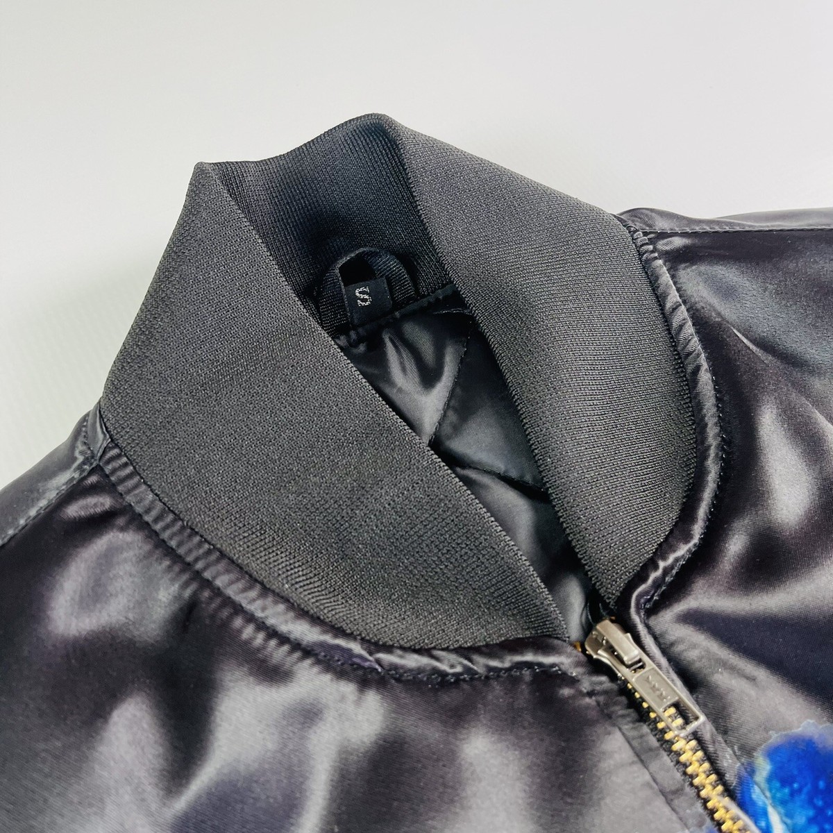 Iron Maiden Satin Jacket Satin Bomber Black | REPRESENT