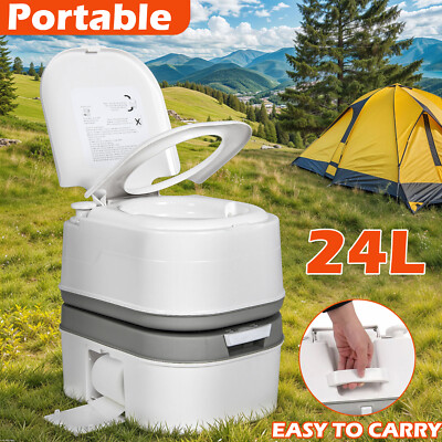 Portable Indoor Outdoor Toilet Camping Chemical Travel Toilet Loo Porta ...