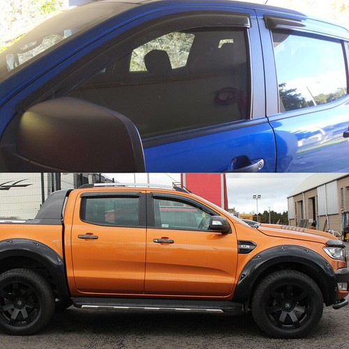 For 2019-2025 Ford Ranger Super Crew Cab Vent shade Rain Guard Window ...