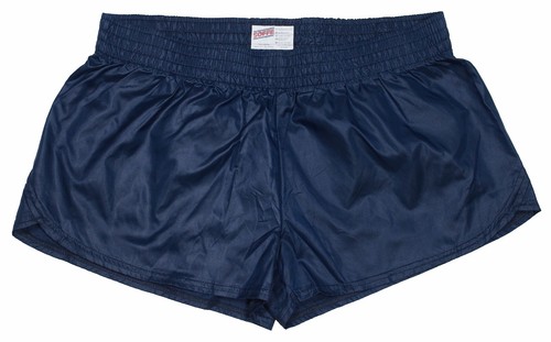 Navy Blue Shiny Short Nylon Shorts by Soffe - Size XS | eBay