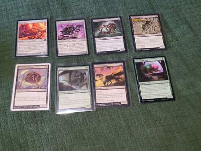 MTG Insect x8 Spinal Centipede/Rust Tick/Jagwasp Swarm/Foundry Hornet ...