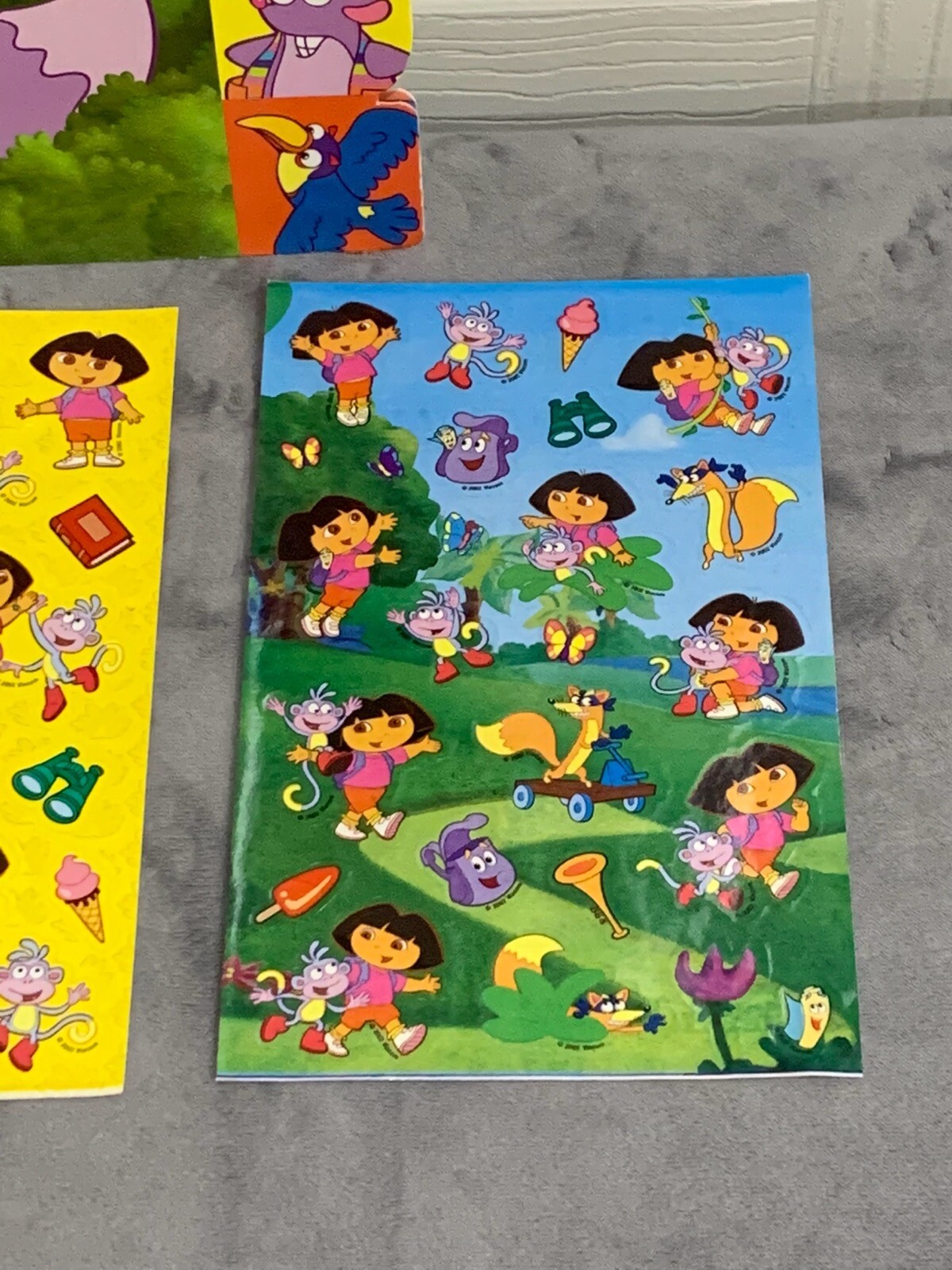 New Dora the Explorer 2002, 2011 Lot 4 Sticker Sheets Play Scene ...