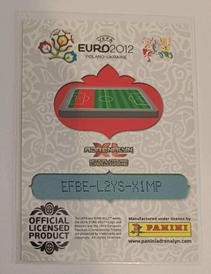 Carte Card Carta Rio FERDINAND England PANINI UEFA EURO 2012 | eBay