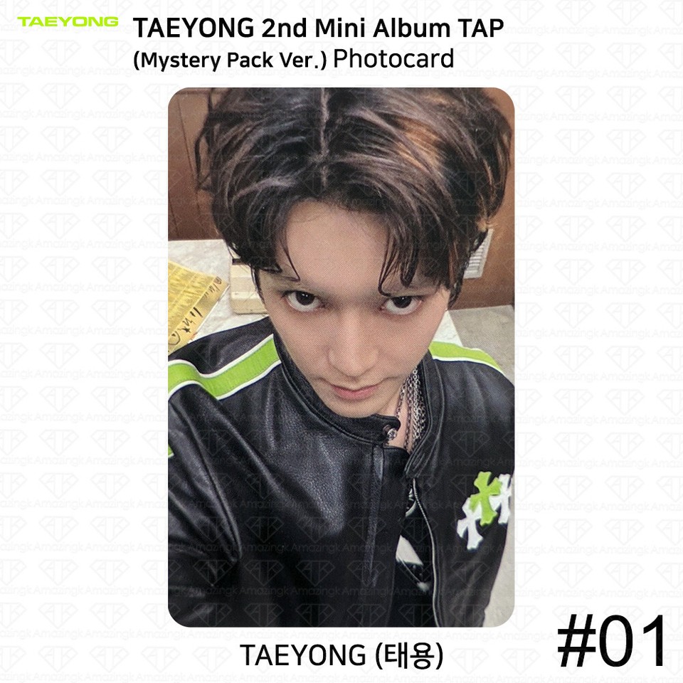 NCT TAEYONG 2nd Mini Album TAP POB Official Photocard Hidden Card ...