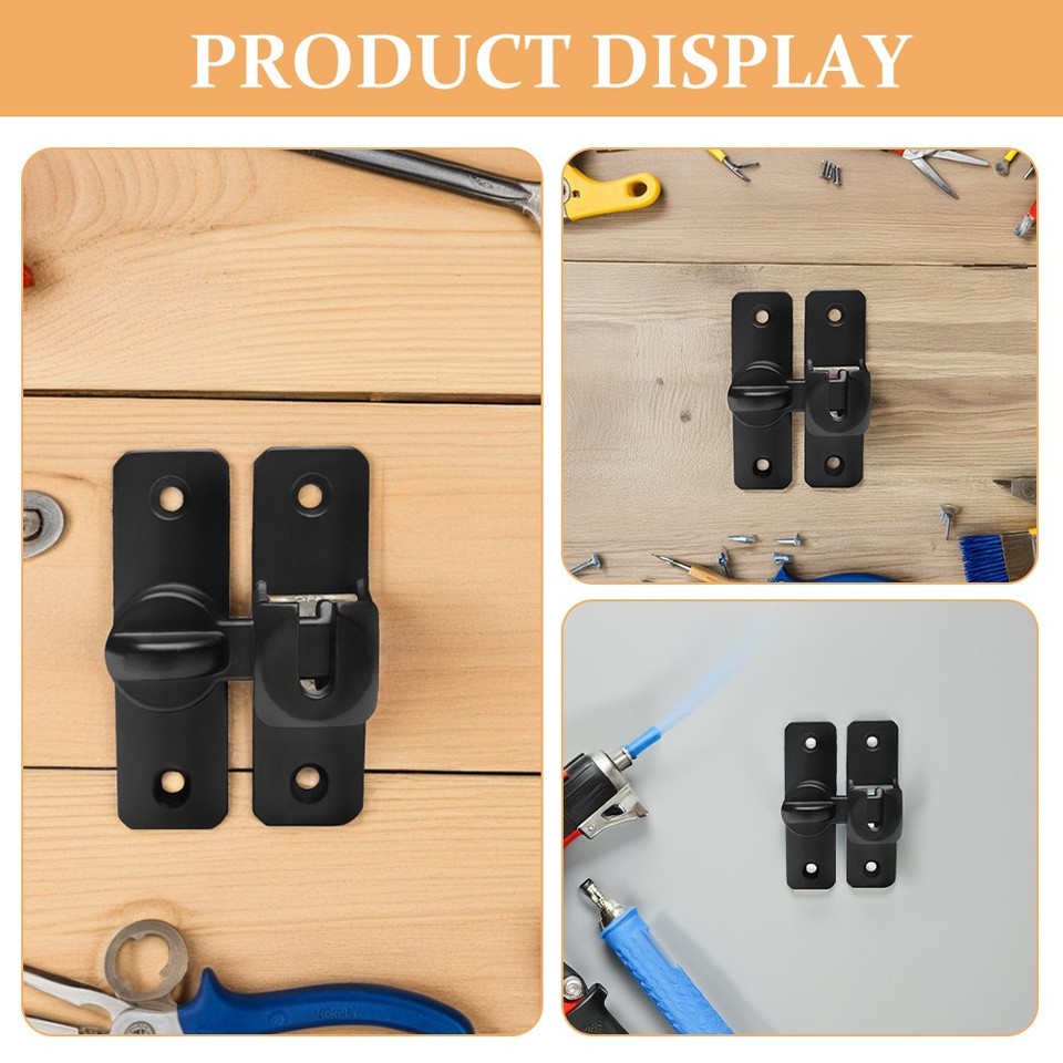 Door Security Latch Aluminum Alloy Slide Bolt Lock Latches Hardware ...
