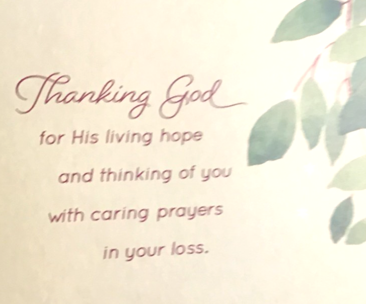 SYMPATHY Card, Dayspring brand "Remembering You & Your Family DS15 | eBay