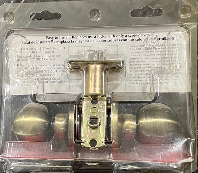 EZ Set Keyed Entrance CS100T - BA - US5 Entrada Con Llave. | eBay