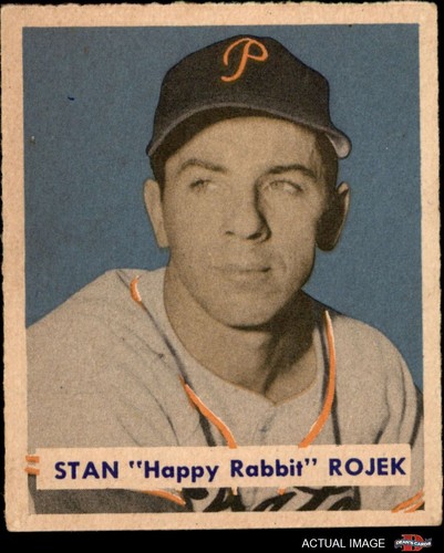 1949 Bowman #135 Stan Rojek Pirates RC 4.5 - VG/EX+ | eBay