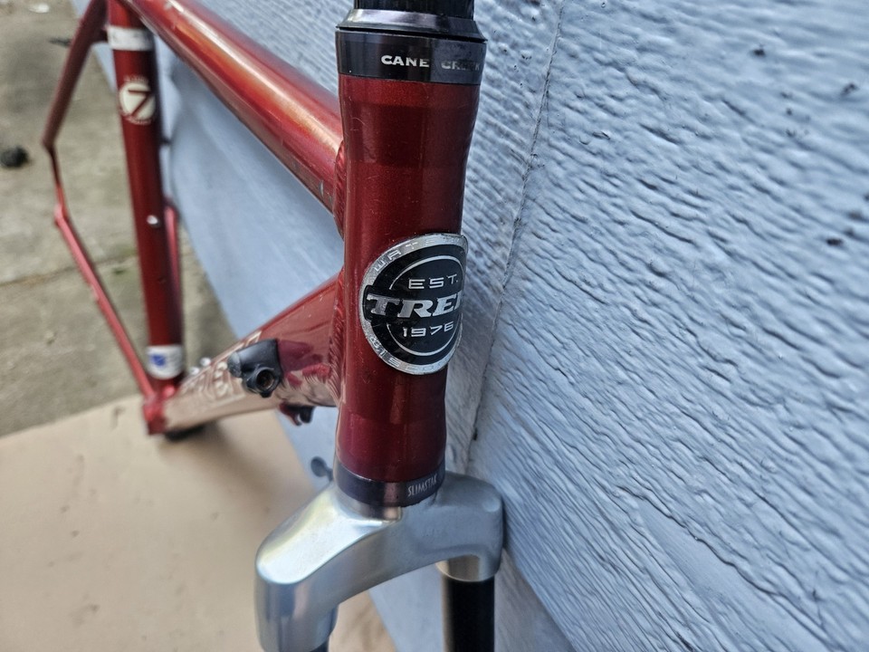 54cm Trek Portland Disc Gravel Commuter Bike Frame Aluminum Handbuilt ...