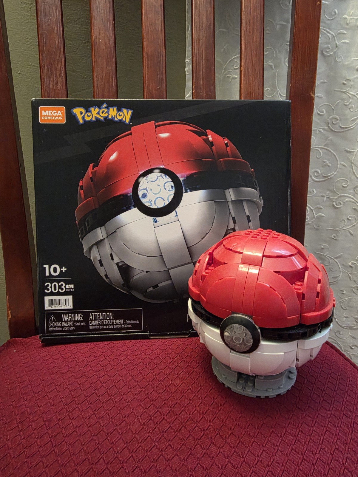 Mega Construx Pokemon Jumbo Poke Ball HBF53 10+ 303pcs | eBay