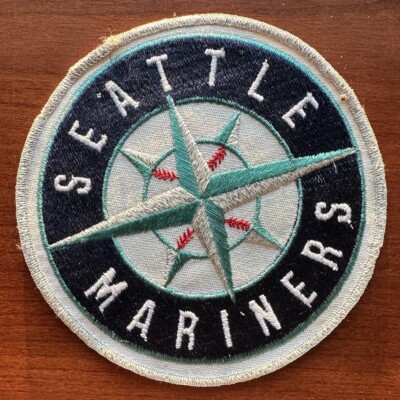 Seattle Mariners Vintage 5” Circular Baseball Patch | eBay