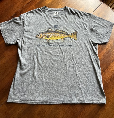 AUTHENTIC Coastal Conservation Association CCA T Shirt EXTRA LARGE ...