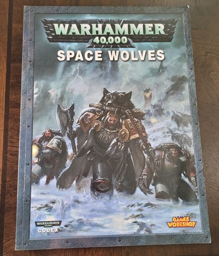 Warhammer 40k Space Wolves Codex Softcover (2009) Games Workshop | eBay