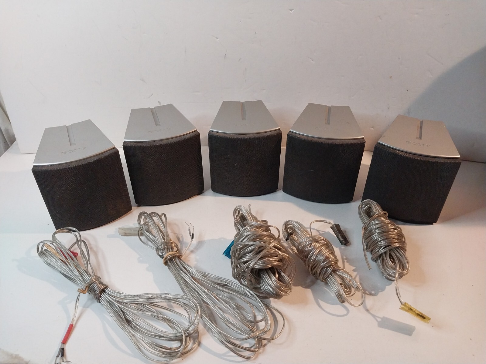 Sony SS-TS300 Satellite Home Theater Surround Speakers Complete Set | eBay