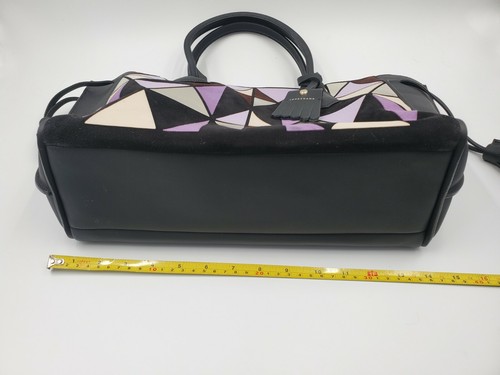 LONGCHAMP Large Penelope Arty Purple Amethyst Leather Satchel Tote ...