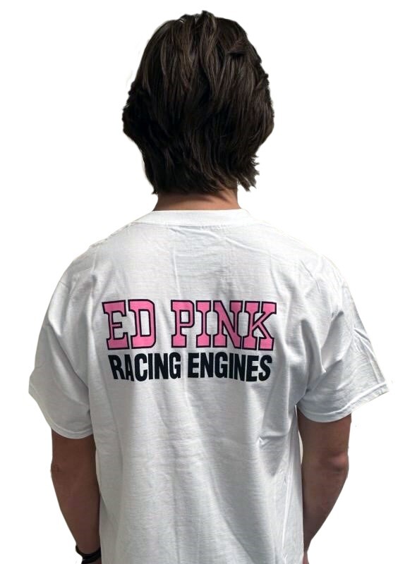 AUTHENTIC Vintage Think Pink T-Shirt, Drag Racing, Ed Pink Merchandise ...
