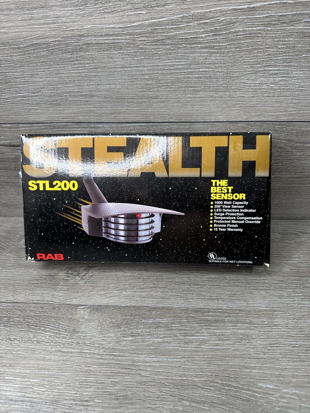 Rab Lighting Stl200 Stealth Sensor Security Light Manual | Shelly Lighting